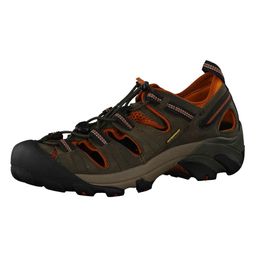 Keen Outdoorsandale 'Arroyo II' Herren Gr&ouml;&szlig;e 46 oliv / dunkelorange / schwarz / wei&szlig;