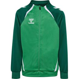 Hummel Athletic Zip-Up Hoodie 'Lead 2.0' boy Green size 116