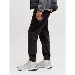 Jack & Jones JACK & JONES Herren Schlupfhose "JPSTGORDON DYLAN JOGGER", schwarz, Gr. XS, unifarben, Web, Obermaterial: 98% Baumwolle, 2% Elasthan, Hosen,
