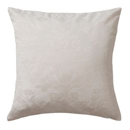 Kissenh&uuml;lle Dreams, B:50cm L:50cm, beige, Baumwolle, Obermaterial: 55% Baumwolle, 45% Polyester, Kissenbez&uuml;ge, "Ornament", Jacquard, Uni Farben,