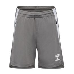 Hummel Sportshorts 'Lead 2.0' Jungen Gr&ouml;&szlig;e 140 grau / wei&szlig;