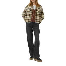 s.Oliver Damen Strickjacke, braun, Gr. 36, unifarben, Strick, Obermaterial: 40% Polyamid, 40% Viskose, 20% Wolle, Strickjacken, mit V-Ausschnitt und