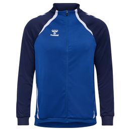 Hummel Trainingsjacke 'Lead 2.0' Herren Gr&ouml;&szlig;e 5XL blau / navy / wei&szlig;