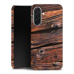 DeinDesign Galaxy A36 5G Handy Premium Case Smartphone Handyh&uuml;lle Schutzh&uuml;lle matt Beams Wood Wooden Look Premium Case