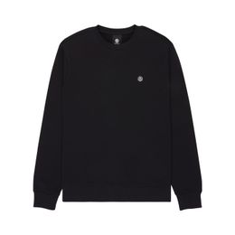 Element Herren Sweatshirt "Icon Embroidery"flint schwarz, Gr. XL, Obermaterial: 55% Baumwolle, 25% Baumwolle, 20% Polyester., Sweatshirts