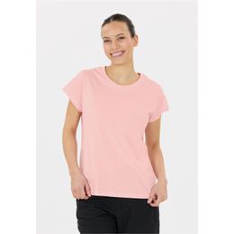 CRUZ Herren Funktionsshirt "Highmore", rosa, Gr. 40, unifarben, 100% Baumwolle, Shirts, im smarten Basic-Look aus reiner Baumwolle