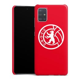 DeinDesign Galaxy A51 Handy Premium Case Smartphone Handyh&uuml;lle Schutzh&uuml;lle gl&auml;nzend Bear 1. Fc Union Berlin Official Licensed Product Premium Case