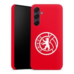 DeinDesign Galaxy A55 5G Handy Premium Case Smartphone Handyh&uuml;lle Schutzh&uuml;lle gl&auml;nzend Bear 1. Fc Union Berlin Official Licensed Product Premium Case