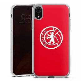 DeinDesign iPhone Xr Handy Silikon H&uuml;lle Case transparent Handyh&uuml;lle Bear 1. Fc Union Berlin Official Licensed Product Silikon Case