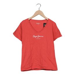 Pepe Jeans T-Shirt Damen Gr&ouml;&szlig;e S Second Hand rot