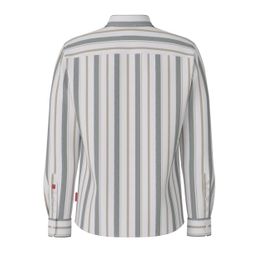 JOOP! JOOP JEANS Herren Langarmhemd "Heli", grau, Gr. XXXL, gemustert, gestreift, mehrfarbig, Web, Obermaterial: 100% Baumwolle, Hemden, mit Streifen