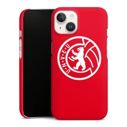 DeinDesign iPhone 14 Handy Premium Case Smartphone Handyh&uuml;lle Schutzh&uuml;lle matt Bear 1. Fc Union Berlin Official Licensed Product Premium Case