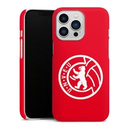 DeinDesign iPhone 13 Pro Handy Premium Case Smartphone Handyh&uuml;lle Schutzh&uuml;lle matt Bear 1. Fc Union Berlin Official Licensed Product Premium Case