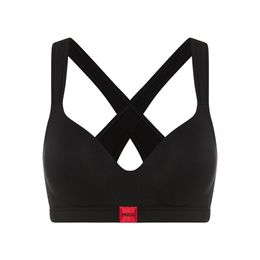 HUGO UNDERWEAR Damen Bralette "Signature", Gr. XXLschwarz 001, Jersey, Obermaterial: 90% Modal, 10% Elasthan, BHs