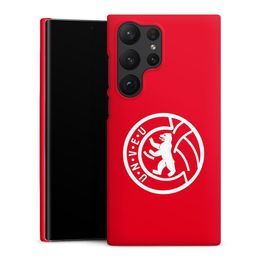 DeinDesign Galaxy S23 Ultra Handy Premium Case Smartphone Handyh&uuml;lle Schutzh&uuml;lle matt Bear 1. Fc Union Berlin Official Licensed Product Premium Case