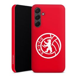 DeinDesign Galaxy A35 5G Handy Premium Case Smartphone Handyh&uuml;lle Schutzh&uuml;lle matt Bear 1. Fc Union Berlin Official Licensed Product Premium Case