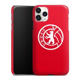 DeinDesign iPhone 11 Pro Max Handy Premium Case Smartphone Handyh&uuml;lle Schutzh&uuml;lle gl&auml;nzend Bear 1. Fc Union Berlin Official Licensed Product Premium Case