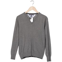 Tommy Hilfiger Pullover Herren Gr&ouml;&szlig;e M Second Hand grau