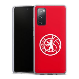 DeinDesign Galaxy S20 FE Handy Silikon H&uuml;lle Case transparent Handyh&uuml;lle Official Licensed Product 1. Fc Union Berlin Bear Silikon Case