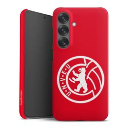 DeinDesign Galaxy S25 Handy Premium Case Smartphone Handyh&uuml;lle Schutzh&uuml;lle matt Bear 1. Fc Union Berlin Official Licensed Product Premium Case