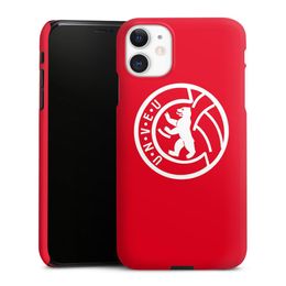 DeinDesign iPhone 11 Handy Premium Case Smartphone Handyh&uuml;lle Schutzh&uuml;lle matt Bear 1. Fc Union Berlin Official Licensed Product Premium Case