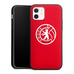 DeinDesign iPhone 12 Handy Premium Silikon H&uuml;lle Handyh&uuml;lle schwarz Case Official Licensed Product 1. Fc Union Berlin Bear Silikon Premium Case
