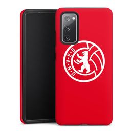 DeinDesign Galaxy S20 FE Handy Panzer Handyh&uuml;lle robuste Outdoor H&uuml;lle Schutzh&uuml;lle matt Official Licensed Product 1. Fc Union Berlin Bear Tough Case