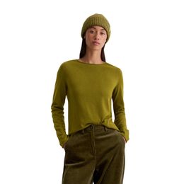 Marc O'Polo MARC O'POLO Damen Strickpullover "aus softem Schurwolle-Mix"deep pea, Gr. S, Pullover