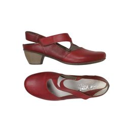 Rieker Pumps Damen Gr&ouml;&szlig;e 36 Second Hand rot