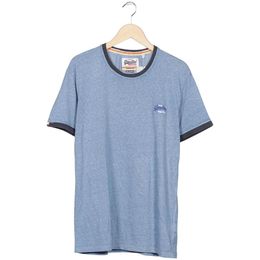 Superdry & Co T-Shirt Herren Gr&ouml;&szlig;e XL Second Hand hellblau