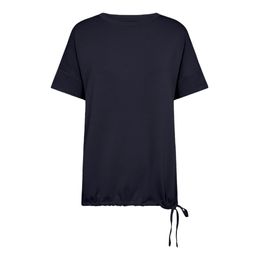 soyaconcept Damen Kurzarmhemd "Soya Concept T-Shirt SC-BANU 184."6910 navy, Gr. S, Obermaterial: 48% Modal, 48% Polyester, 4% Elasthan, Hemden