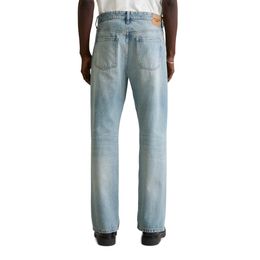 Marc O'Polo Herren Straight-Jeans "Sverre"light blau, Gr. 29, MARC O'POLO DENIM, Denim/Jeans, Obermaterial: 100% Baumwolle, Jeans, mit Fade-Effekten