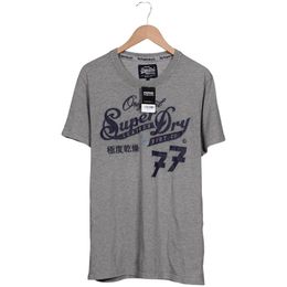 Superdry & Co T-Shirt Herren Gr&ouml;&szlig;e XXL Second Hand grau