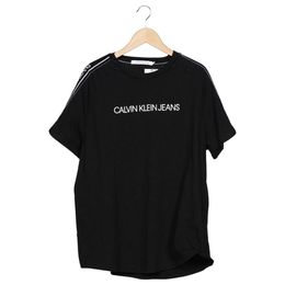 Calvin Klein Jeans T-Shirt Herren Gr&ouml;&szlig;e XXXL Second Hand schwarz