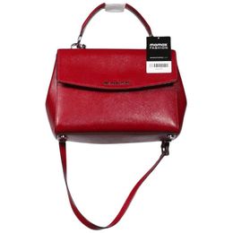 MICHAEL Michael Kors Handtasche klein Leder Damen Gr&ouml;&szlig;e One Size Second Hand rot