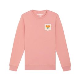 Watapparel Sweatshirt 'Von Herzen' male Pink size L