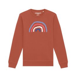 Watapparel Sweatshirt ' Regenbogen ' male Brown size XXL