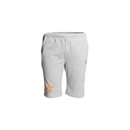 Herren Shorts, grau, Gr. XXL, Ahorn Sportswear, bedruckt, unifarben, 80% Baumwolle, 20% Polyester, Hosen, mit coolem Beinprint