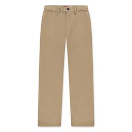 LEVI'S KIDS Jungen Stoffhose "LVB XX CHINO RELASTHANEXED STRAIGHT", beige, Gr. 10, unifarben, Web, Obermaterial: 98% Baumwolle, 2% Elasthan, Hosen,