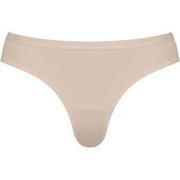 Naturana Damen Slip "The Thursday", Gr. 48, beige, Microfaser, Obermaterial: 76% Polyamid, 24% Elasthan, unifarben, Unterhosen, feminin, elastisch,