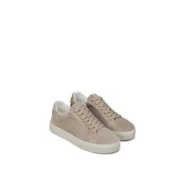 Marc O'Polo MARC O'POLO Damen Sneaker "AGAR", Gr. 45taupe, Veloursleder, unifarben, Schuhe, Halbschuh, Schn&uuml;rschuh, Freizeitschuh