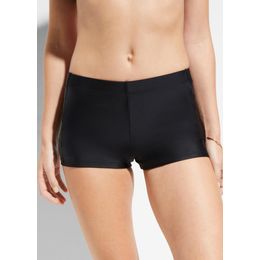 bonprix Damen Bikini-Hose "Badeshorts", schwarz, Gr. 46, Obermaterial: 80% Polyamid, 20% Elasthan. Futter: 100% Polyester, Badehosen,