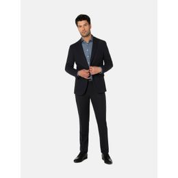 Thomas Goodwin Herren Anzug "Anzug", blau, Gr. 24, unifarben, 53% Polyester, 43% Wolle, 4% Elasthan, Anz&uuml;ge, im Modern-Fit, 10105-0-3328