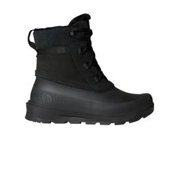 The North Face Damen Winterstiefel "W SHELLISTA V SHORTY WP", Gr. 39,5, schwarz, Leder, Schuhe, Winterschuhe, Winterboots, Snowboots, wasserdicht