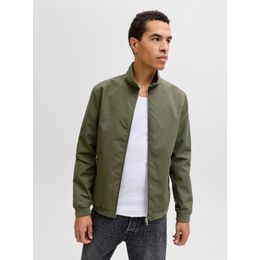 Jack & Jones JACK & JONES Herren Blouson "JJERUSH Stylisch, funktional, ideal f&uuml;r Herbst, pflegeleicht"dusty olive, Gr. S, unifarben, Web, Obermaterial: 100%