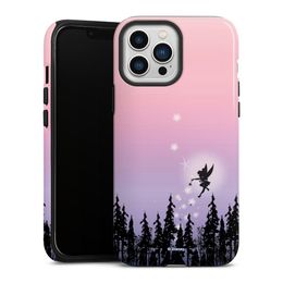 DeinDesign iPhone 13 Pro Max Handy Panzer Handyh&uuml;lle robuste Outdoor H&uuml;lle Schutzh&uuml;lle gl&auml;nzend Tinkerbells Official Licensed Product Disney Tough Case