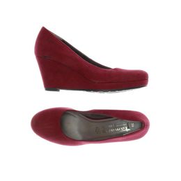 Tamaris Pumps Damen Gr&ouml;&szlig;e 38 Second Hand rot