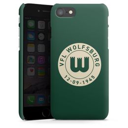 DeinDesign iPhone SE (2020) Handy Premium Case Smartphone Handyh&uuml;lle Schutzh&uuml;lle matt Vfl Wolfsburg Official Licensed Product 80 Jahre Premium Case