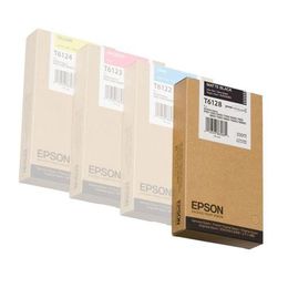 Epson Tintenpatrone matte schwarz T 612 220 ml T 6128N
