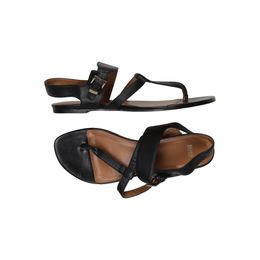 BOSS Black Sandalen Damen Gr&ouml;&szlig;e 41 Second Hand schwarz